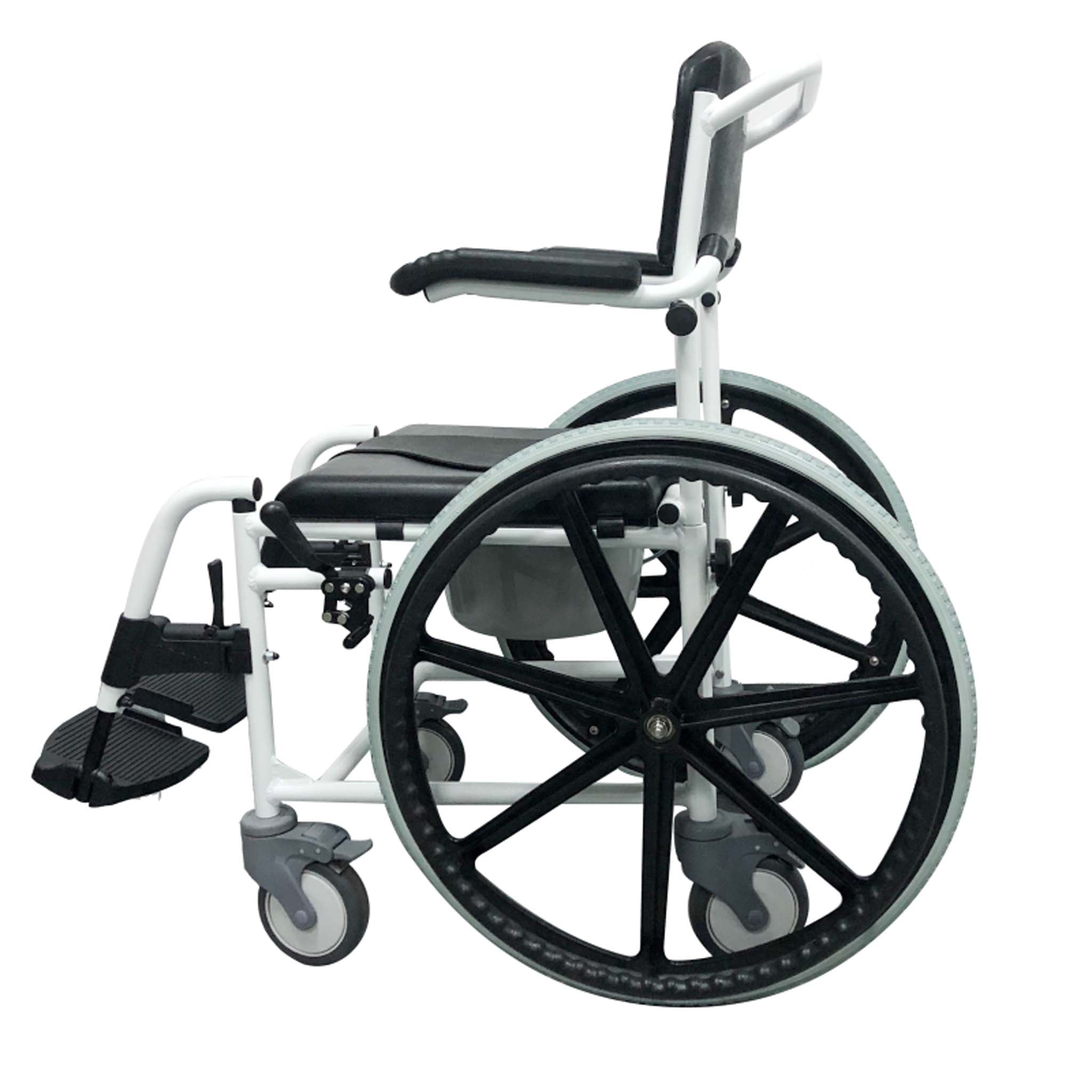 Self Propel Commode Chair | Bathroom Aids | Sheer Mobility